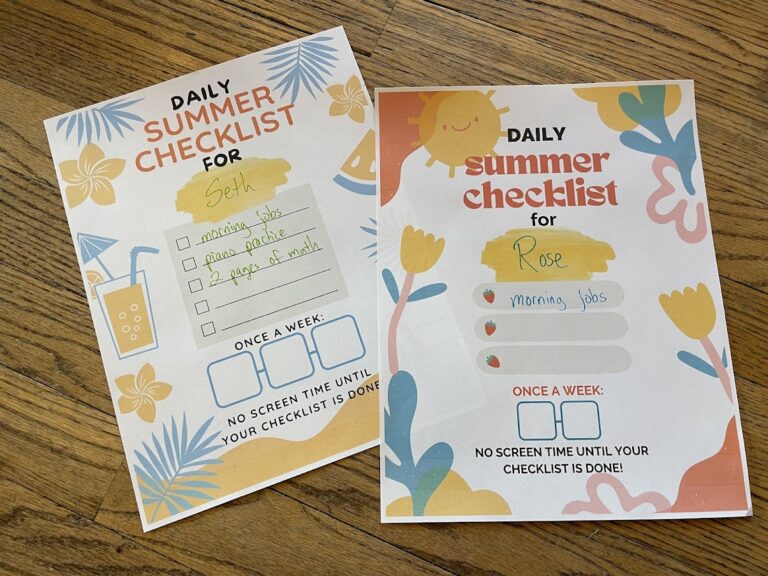 Summer Homeschooling Ideas: Simple Routines to Try - The Curious ...